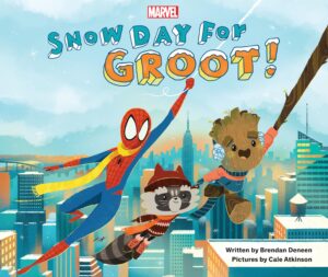 snow day for groot! (the adventures of rocket and groot)