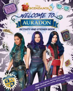 welcome to auradon: a descendants 3 sticker and activity book