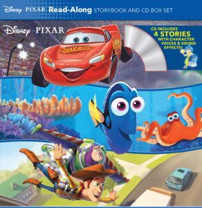 disney*pixar readalong storybook and cd box set