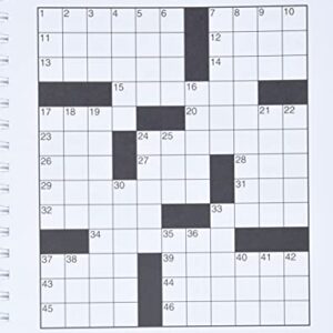 Large Print Crosswords #2