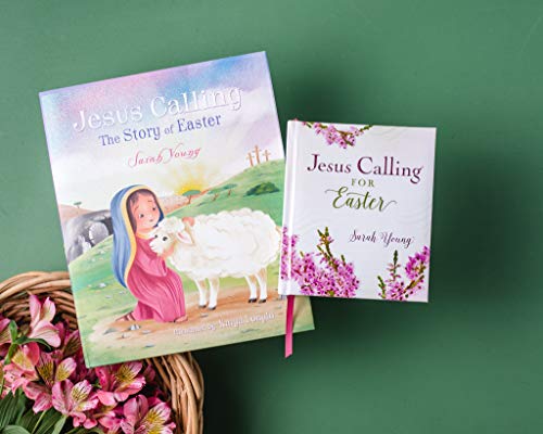 Jesus Calling for Easter, Padded Hardcover, with Full Scriptures: 50 Easter Devotions with Written-Out Scriptures (A 50-Day Devotional)