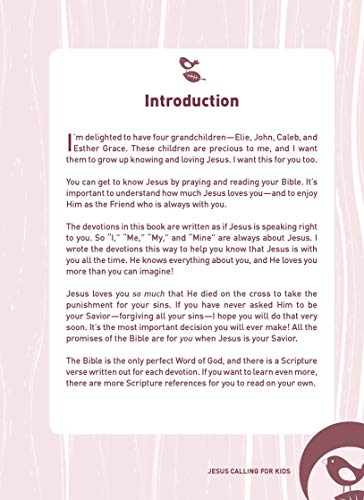 Jesus Calling: 365 Devotions for Kids (Girls Edition)