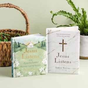 Jesus Listens: Daily Devotional Prayers of Peace, Joy, and Hope (A 365-Day Prayer Book)