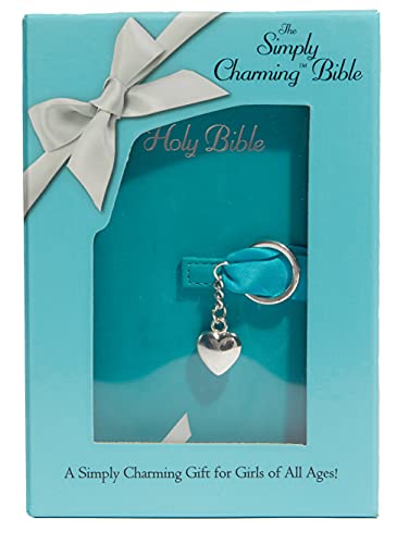 NKJV, Simply Charming Bible, Hardcover, Blue: Charm Bible Blue Edition