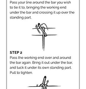 Essential Knots Kit: Includes Instructional Book, 48 Knot Tying Flash Cards and 2 Practice Ropes