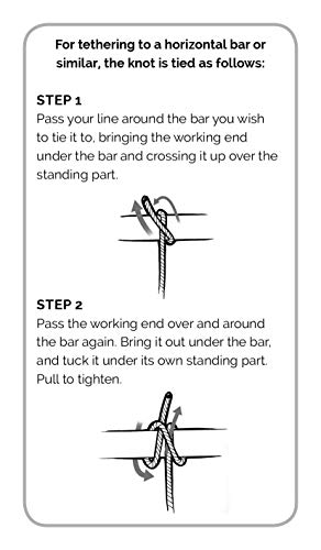 Essential Knots Kit: Includes Instructional Book, 48 Knot Tying Flash Cards and 2 Practice Ropes