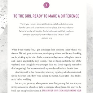 To the Girl Looking for More: 90 Devotions to Help You Ditch the Lies, Love Yourself, and Live Big for God