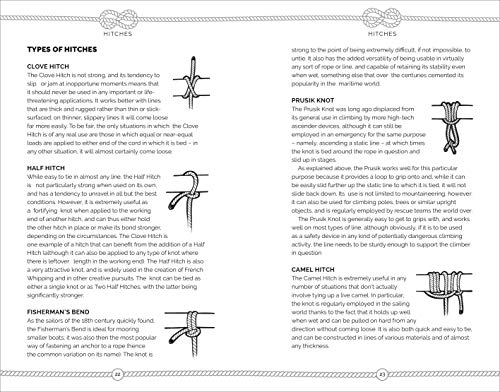 Essential Knots Kit: Includes Instructional Book, 48 Knot Tying Flash Cards and 2 Practice Ropes