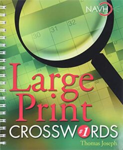 large print crosswords #1