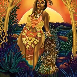 African Goddess Rising Oracle: A 44-Card Deck and Guidebook