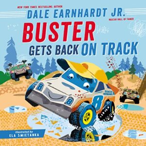 buster gets back on track (buster the race car)