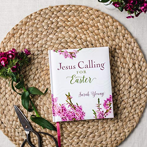 Jesus Calling for Easter, Padded Hardcover, with Full Scriptures: 50 Easter Devotions with Written-Out Scriptures (A 50-Day Devotional)