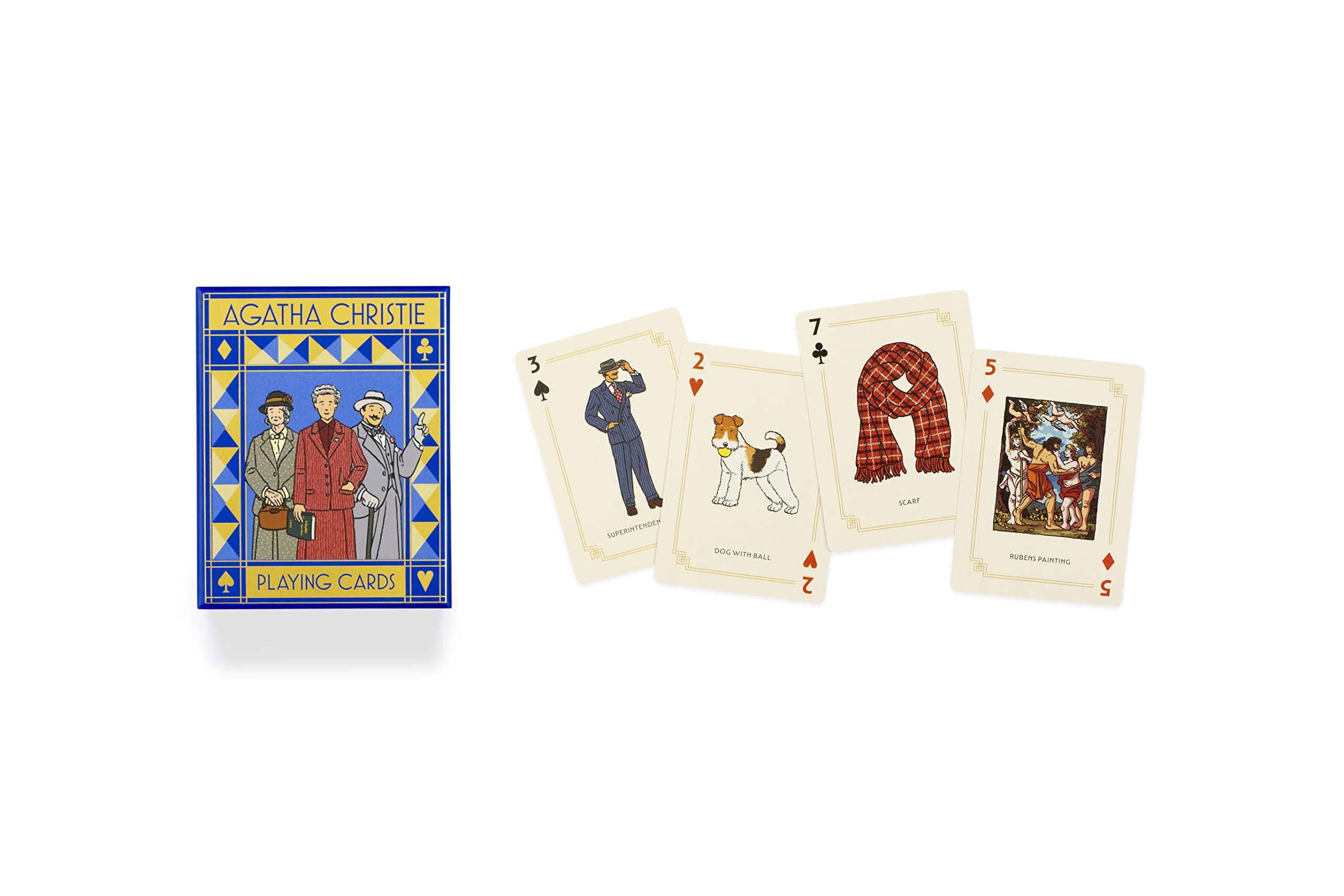 Laurence King Agatha Christie Playing Cards