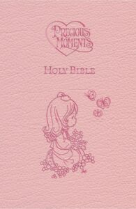 icb, precious moments holy bible, leathersoft, pink: international children's bible