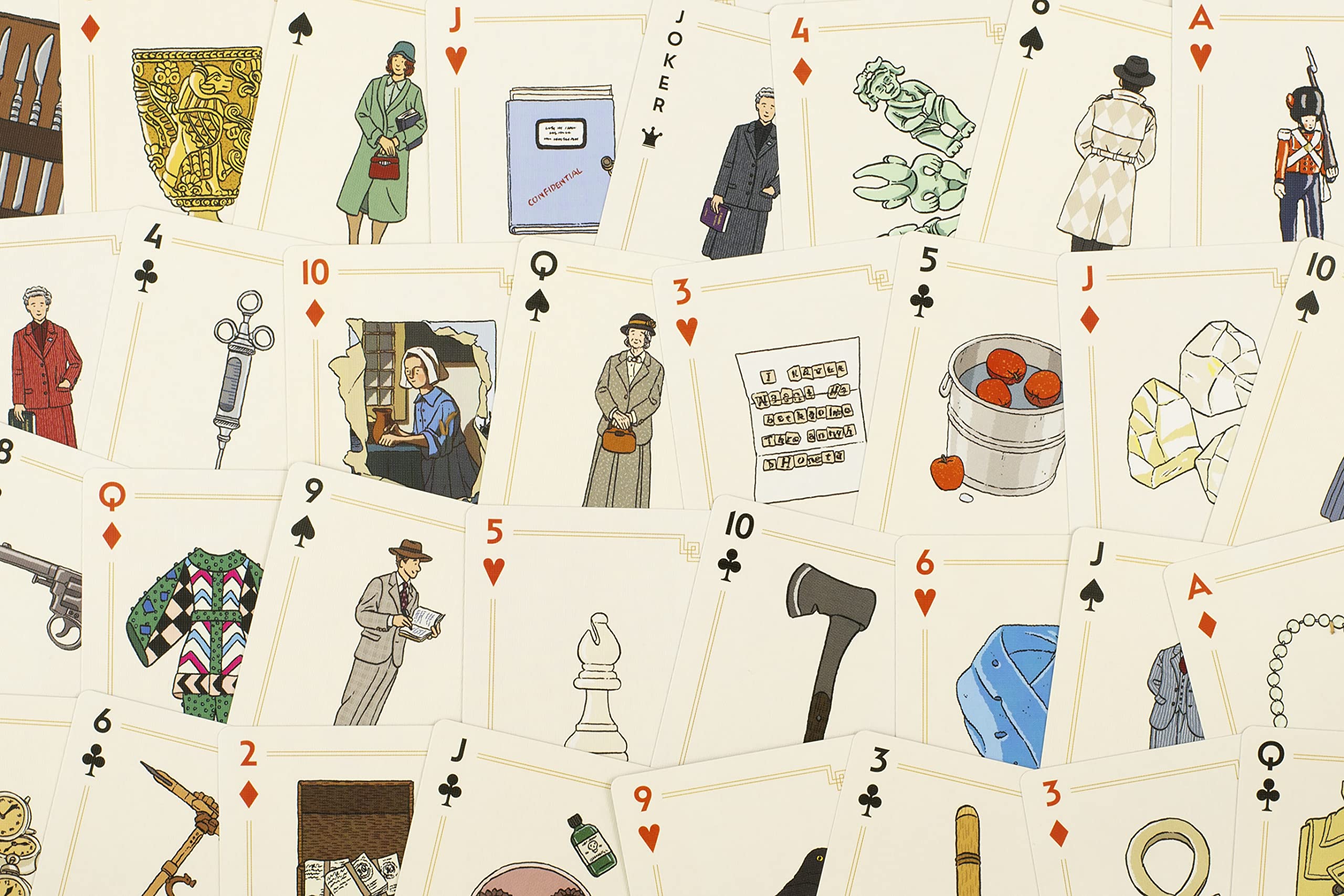 Laurence King Agatha Christie Playing Cards