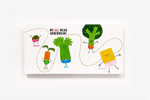 Vegetables in Underwear: A Board Book