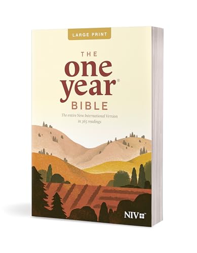 The One Year Bible NIV, Large Print Thinline Edition (Softcover)