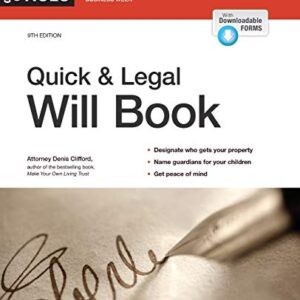 Quick & Legal Will Book