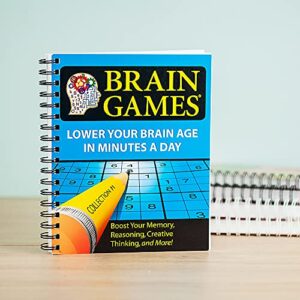 Brain Games #1: Lower Your Brain Age in Minutes a Day (Volume 1)