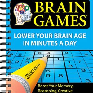 Brain Games #1: Lower Your Brain Age in Minutes a Day (Volume 1)