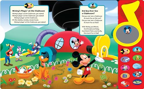 Mickey Mouse Clubhouse - Surprise Mirror Sound Book: Sing-Along Songs - PI Kids (Play-A-Song)