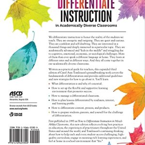 How to Differentiate Instruction in Academically Diverse Classrooms