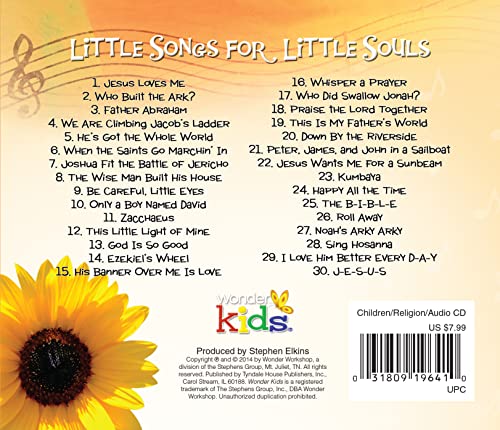 Little Songs for Little Souls (Wonder Kids: Music)