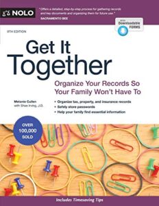 get it together: organize your records so your family won't have to