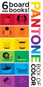 pantone: box of color: 6 mini board books!