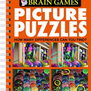 Brain Games - Picture Puzzles #5: How Many Differences Can You Find? (Volume 5)