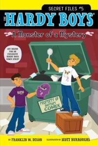 a monster of a mystery (5) (hardy boys: the secret files)