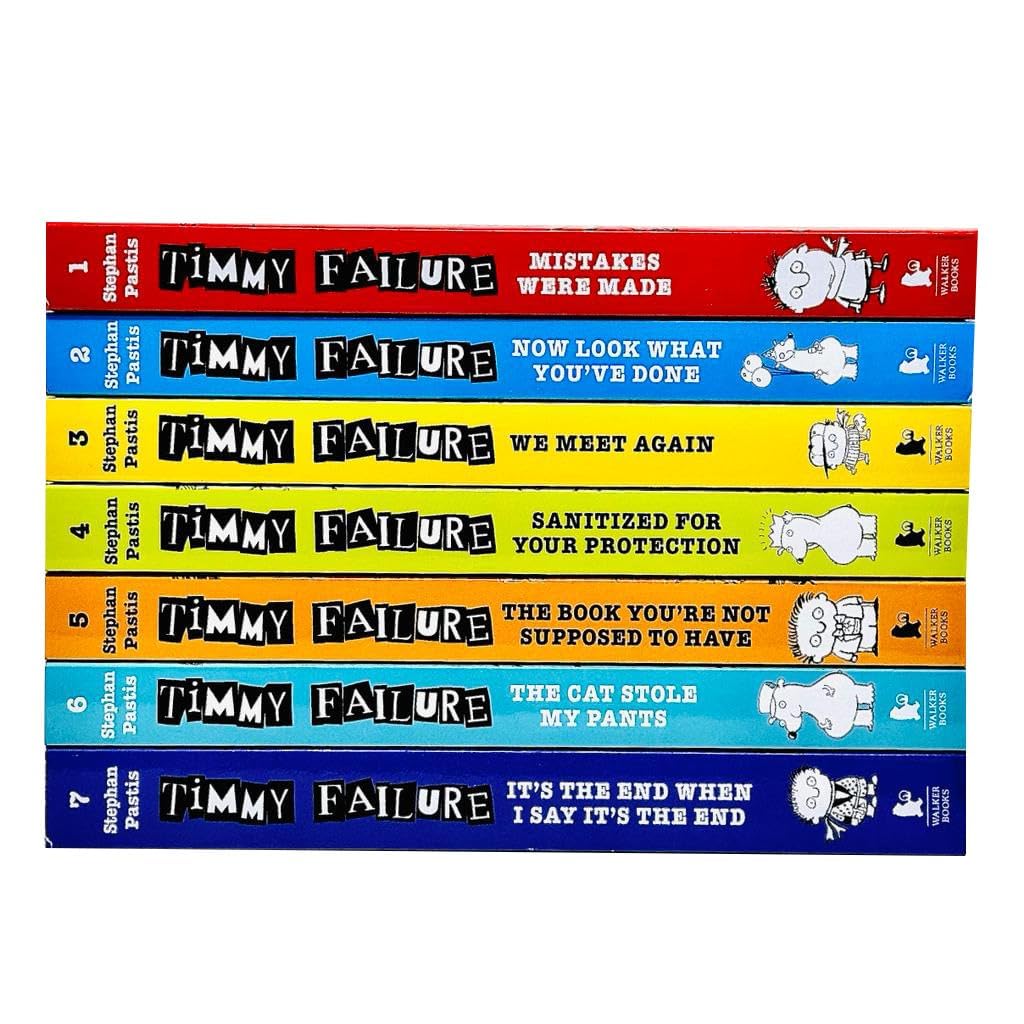 Timmy Failure's Finally Great 7 Books Collection Boxed Set