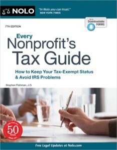 every nonprofit's tax guide: how to keep your tax-exempt status & avoid irs problems