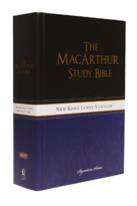 nkjv, the macarthur study bible, large print, hardcover: holy bible, new king james version