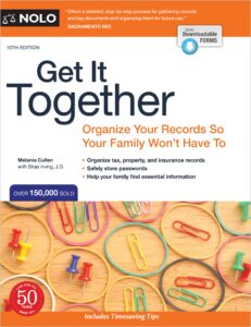 get it together: organize your records so your family won't have to