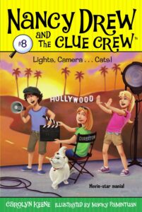 lights, camera . . . cats! (nancy drew and the clue crew #8)