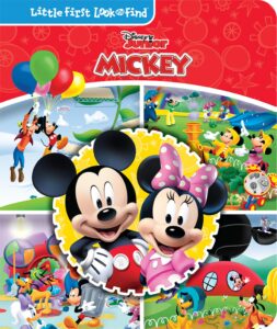 mickey mouse clubhouse - my little first look and find activity book - pi kids