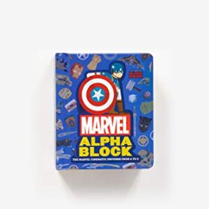 Marvel Alphablock (An Abrams Block Book): The Marvel Cinematic Universe from A to Z