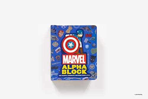 Marvel Alphablock (An Abrams Block Book): The Marvel Cinematic Universe from A to Z