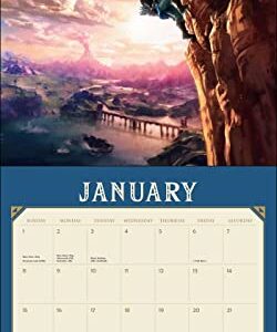 Legend of Zelda: Breath of the Wild 2023 Wall Calendar