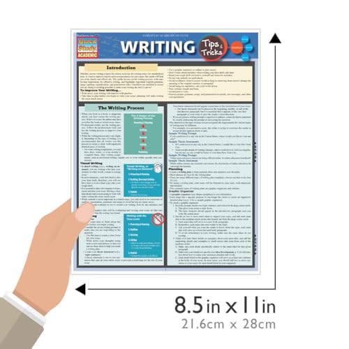 Writing Tips & Tricks QuickStudy Laminated Reference Guide (QuickStudy Academic)