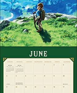 Legend of Zelda: Breath of the Wild 2023 Wall Calendar