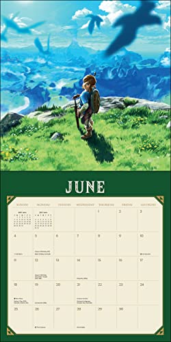 Legend of Zelda: Breath of the Wild 2023 Wall Calendar