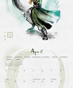 Avatar: The Last Airbender 2023 Collector's Edition Wall Calendar: 13 watercolor illustrations + bonus print