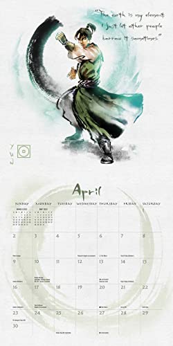 Avatar: The Last Airbender 2023 Collector's Edition Wall Calendar: 13 watercolor illustrations + bonus print