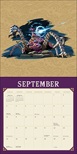 Legend of Zelda: Breath of the Wild 2023 Wall Calendar