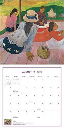 Impressionism and Post-Impressionism 2023 Wall Calendar