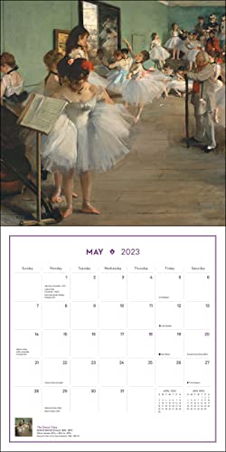 Impressionism and Post-Impressionism 2023 Wall Calendar