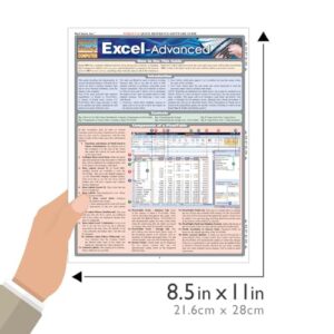 Excel Advanced QuickStudy Laminated Reference Guide (QuickStudy Computer)