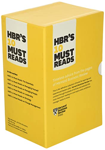 HBR's 10 Must Reads Boxed Set (6 Books) (HBR's 10 Must Reads)